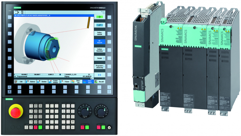 Курс SIEMENS C-840D-PM SINUMERIK 828D/840D sl. SINUMERIK Operate программирование фрезерной ...